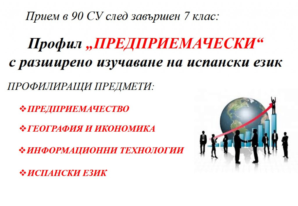 Прием VIII клас